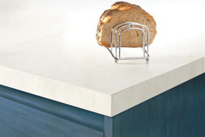 Maia - Snow Haze 42mm Solid Surface Kitchen Worktop 3600mm x 600 x 42mm