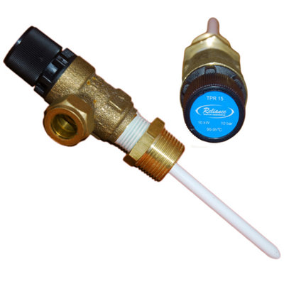 Main UNVENTED Cylinder Temperature Pressure Relief Valve 95605810