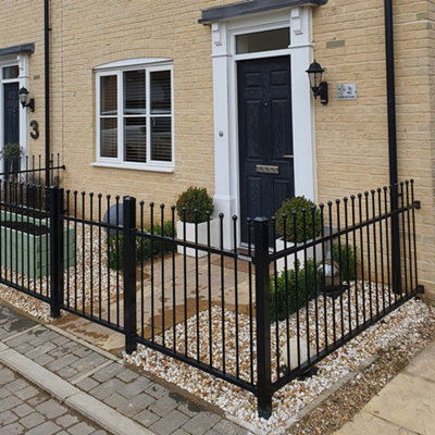 MAINTENANCE FREE 25 YEAR GUARANTEE ColourRail High-Quality Ball Top ...