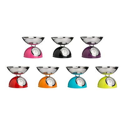 Maison by Premier 5kg Orange Half Circle Design Kitchen Scale | DIY at B&Q