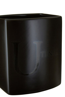 Maison by Premier Black Text Utensil Jar