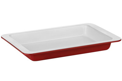 Maison by Premier Ecocook Red Baking Dish - 27cm | DIY at B&Q