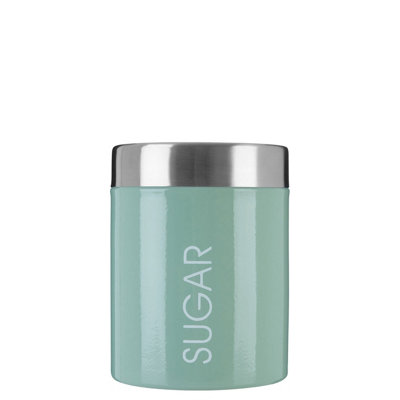 Maison by Premier Liberty Pistachio Enamel Sugar Canister - Single ...