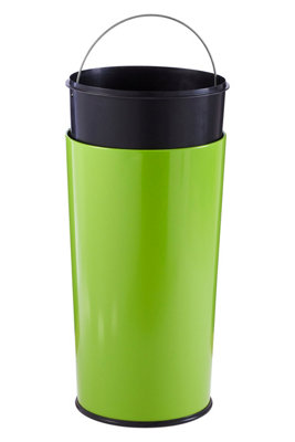 Maison by Premier Miller Touch Top Lime Green 30Ltr Bin
