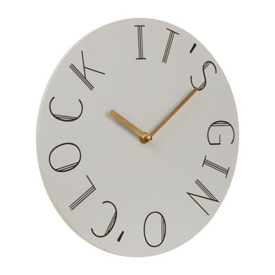 Maison by Premier Mimo Gin Clock