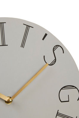 Maison by Premier Mimo Gin Clock