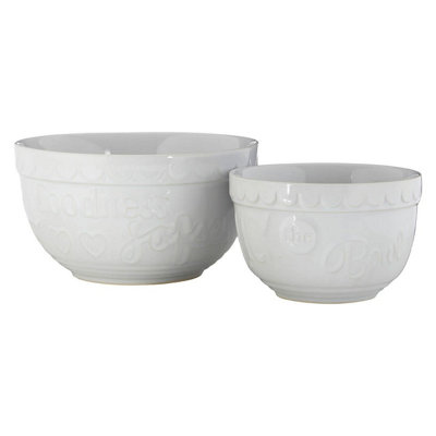 Maison by Premier Set Of Two Gigi Round Mixing Bowls | DIY at B&Q