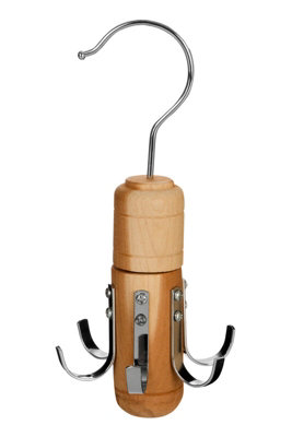 Maison by Premier The Dandy Sparrow Cedar Wood 6 Hook Tie And Belt ...