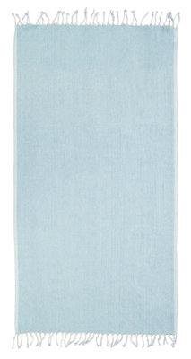 Maison by Premier Thread & Loom Heritage Blue Hammam Towel