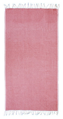 Maison by Premier Thread & Loom Poppy Red Hammam Towel