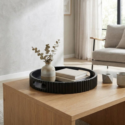 Maison Ribbed Urban Tray Decoration