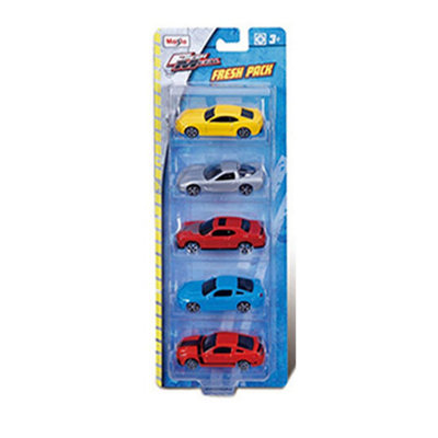 Maisto 5 Diecast Car Collection Toy Cars Set for Kids Christmas ...