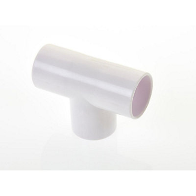Make Overflow Tee White (22mm) Quality Product | DIY at B&Q