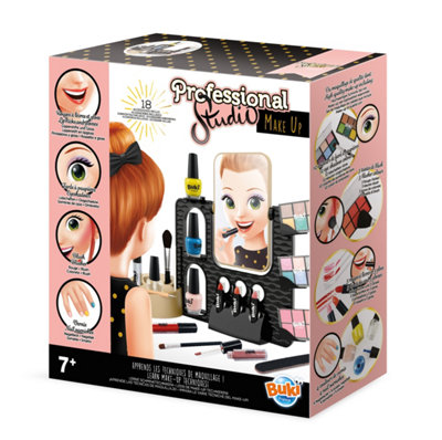 Make-Up Parlour Childrens Toy Beauty Playset w/ Mirror & Styling ...