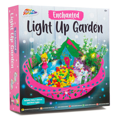 Make Your Own Enchanted Light Up Garden