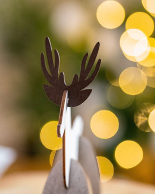 Make Your Own Wooden Reindeer Decoration