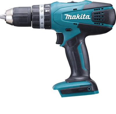 Makita 18v Cordless Combi Hammer Drill Impact Driver Twin Pack 74 piece Set