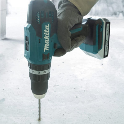 Makita 18v Lithium ion Cordless Combi Hammer Drill Jigsaw 1x2.0 Battery