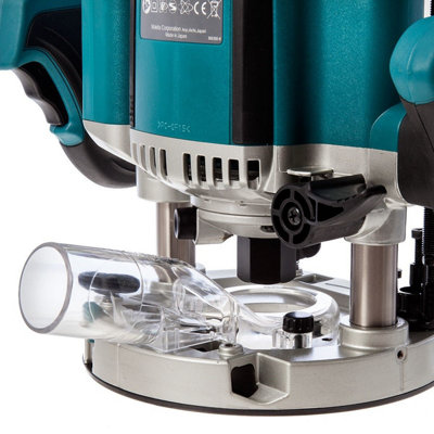 Makita 240v 1/2" Plunge Router RP2303FCJ Variable Speed + Trend 6pc ...