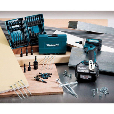 Makita 8 Piece Black Screwdriver Impact Rated Bit Set Pozi PZ2 1 3 ...