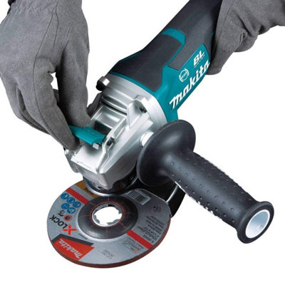 Makita Angle Grinder DGA519Z 18V LXT Cordless 125mm X-LOCK Brushless ...