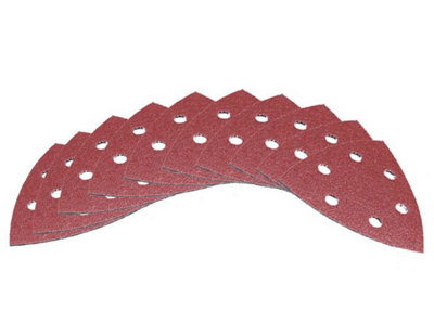 Makita B-21618 94mm Multi Tool Sanding Paper Red X10 Sheets Delta DTM50 ...