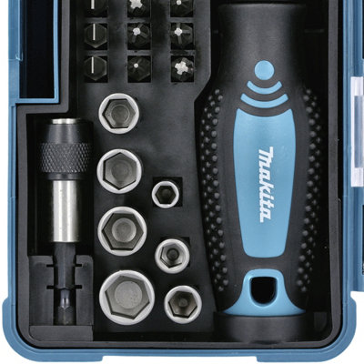 Makita B-36170 Ratchet Socket & Screwdriver Bit Set 47 Piece