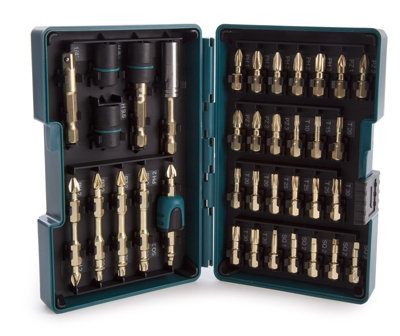 Makita B-54536 38 Piece Impact Gold Torsion Drill Bit Socket ...