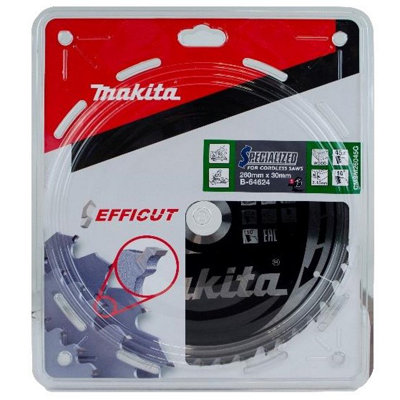 Makita B-64624 260mm x 30mm 45 Teeth Efficut Cordless Mitre Saw Blade ...