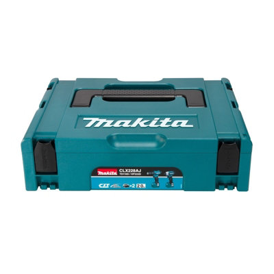 Makita CLX228AJ 12v Max Lithium Combi Hammer Drill + Cross Line Laser ...