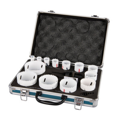 Makita D-47307 16 Piece Universal Bi-metal Hole Saw Set