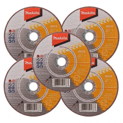 Makita D-74815 Cut-Off Wheel Stainless Steel Cutting Disc 76mm x 10mm x ...