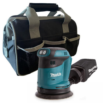 Makita DBO180Z 18v LXT 125mm Lithium Random Orbital Sander Polisher Body + Bag