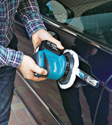 Makita DBO180Z 18v LXT Lithium Random Orbital Sander Polisher 125mm Wood Sponge