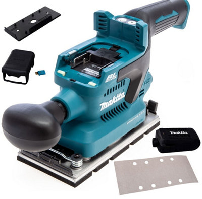 Makita DBO381ZU DBO381ZU LXT Finishing Sander 18V Bare Unit MAKDBO381ZU
