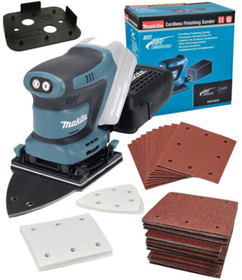 Makita DBO480Z 18v LXT 114mm Detail 1/4 Sheet Finishing Delta Sander ...
