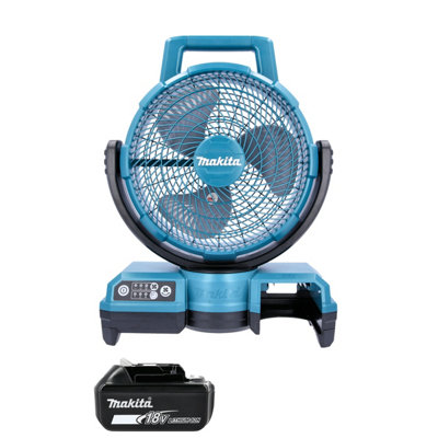 Makita DCF203Z 18V LXT Li-Ion Cordless 3 Speed Settings Portable Fan ...