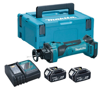 Makita DCO180RMJ 18v Lithium Cordless Drywall Cut-Out Tool Cutter 2 x 4 ...