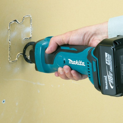 Makita DCO180Z 18v Lithium Ion Cordless Drywall Cut Out Tool Cutter + 3 ...