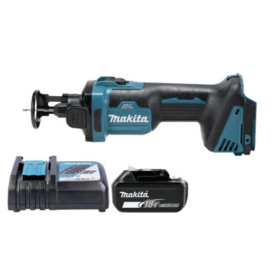 Makita DCO181Z 18V LXT Cordless Drywall Cutter With 1 x 6Ah Battery ...