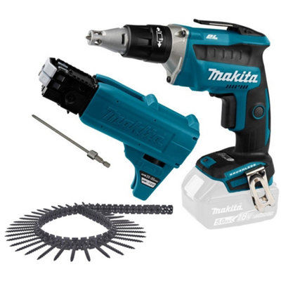 Makita DFS452Z 18v Brushless Drywall Screwgun Autofeed Screwdriver ...