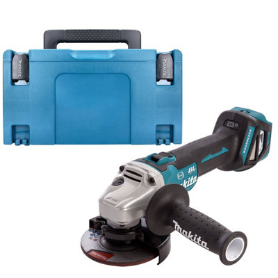 Makita DGA463Z 18V LXT Cordless 115mm Brushless Slide Switch Angle ...