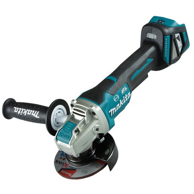 Makita DGA469Z 18v Cordless Brushless X-Lock Angle Grinder Li-Ion 115mm ...