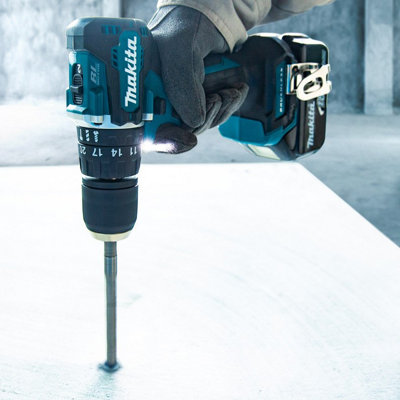 Makita DHP487Z 18V LXT Lithium Brushless Combi Hammer Sub Compact ...