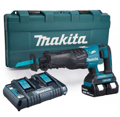 Makita DJR360PT2 18v 36v Cordless Brushless Reciprocating Saw - 2 x 5 ...