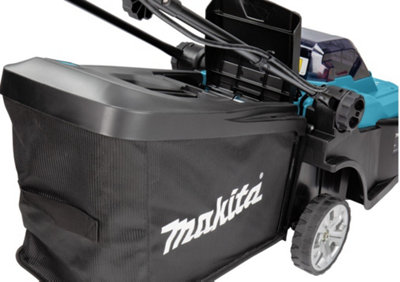 Makita DLM432 Twin 18v / 36v LXT Cordless 43cm Lawn Mower Soft Start 4 ...