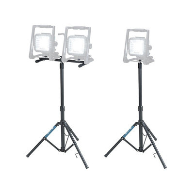 Makita DML805 18v 110v LXT LED Work Light Site Light Twin Pack + Tripod ...