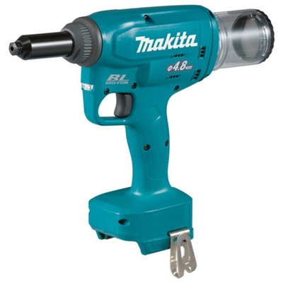 Makita DRV150Z LXT 18v Brushless Cordless Rivet Gun Riveting 10kN 25mm ...