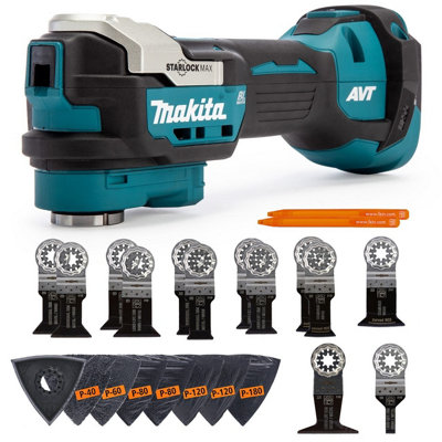 Makita DTM52Z 18v LXT Brushless Multi Tool Starlock Keyless +49 Fein ...