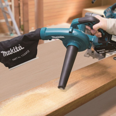Makita DUB185Z 18v Cordless Garden Leaf Blower Variable Speed Bare + Long Nozzle